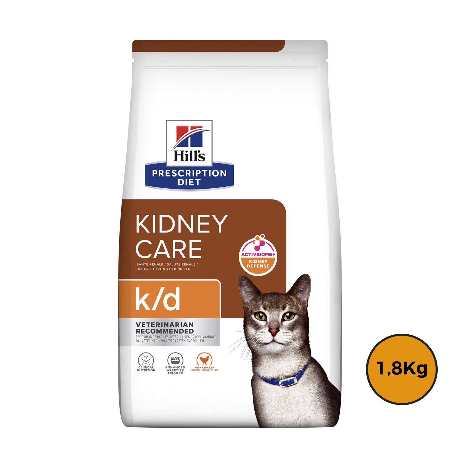 Hills Gato Medicadas K/D 1,8 Kg - Mercado Mascota